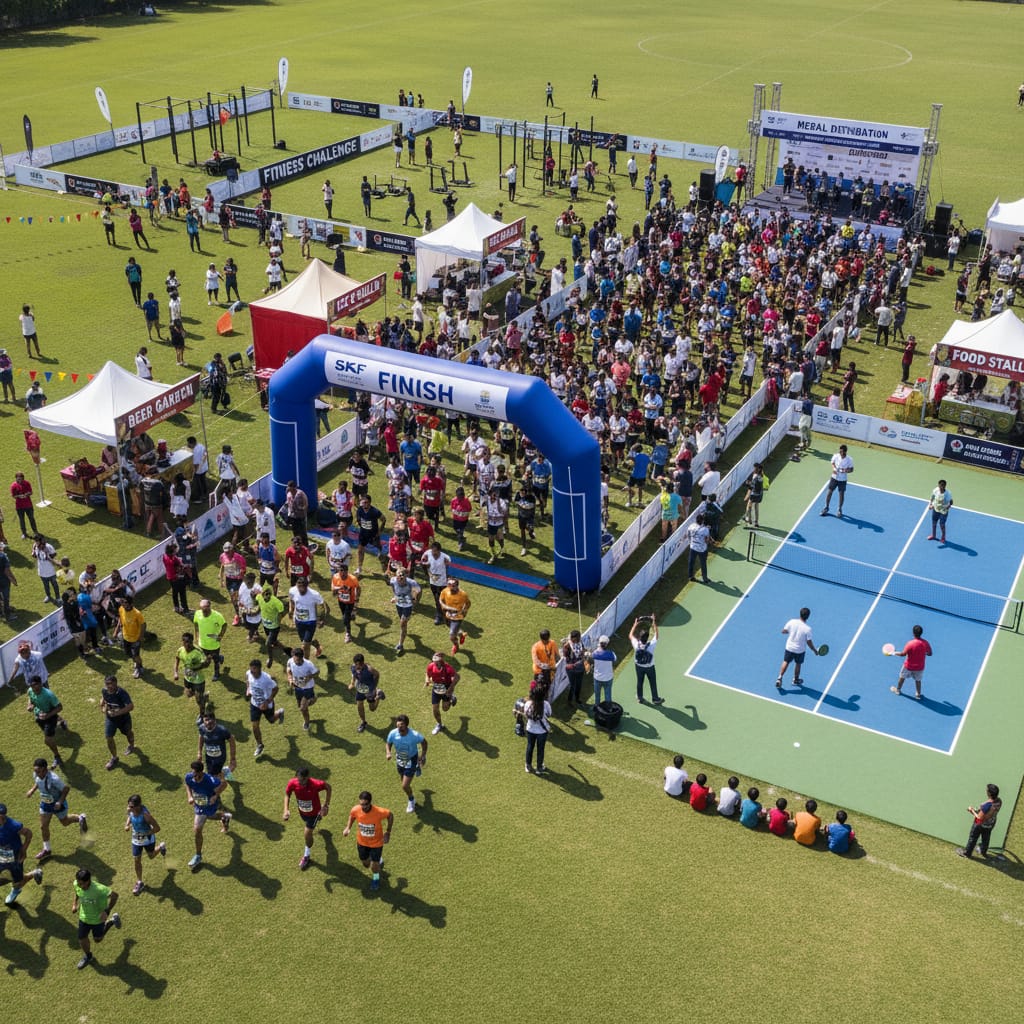 SKF Goa River Marathon - Dec 14 2025 - Fitness Festival